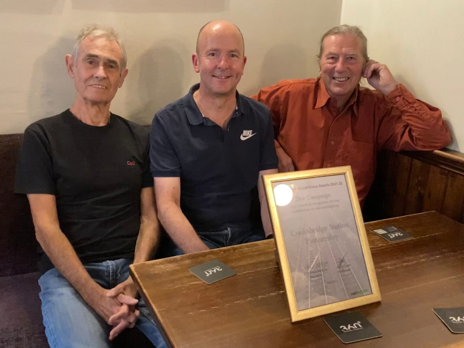 Cooksbridge Station Partnership receives national award - Community Rail Network