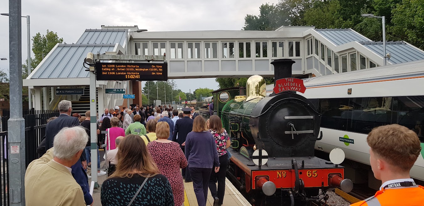 East Grinstead celebrates becoming a more accessible station ...