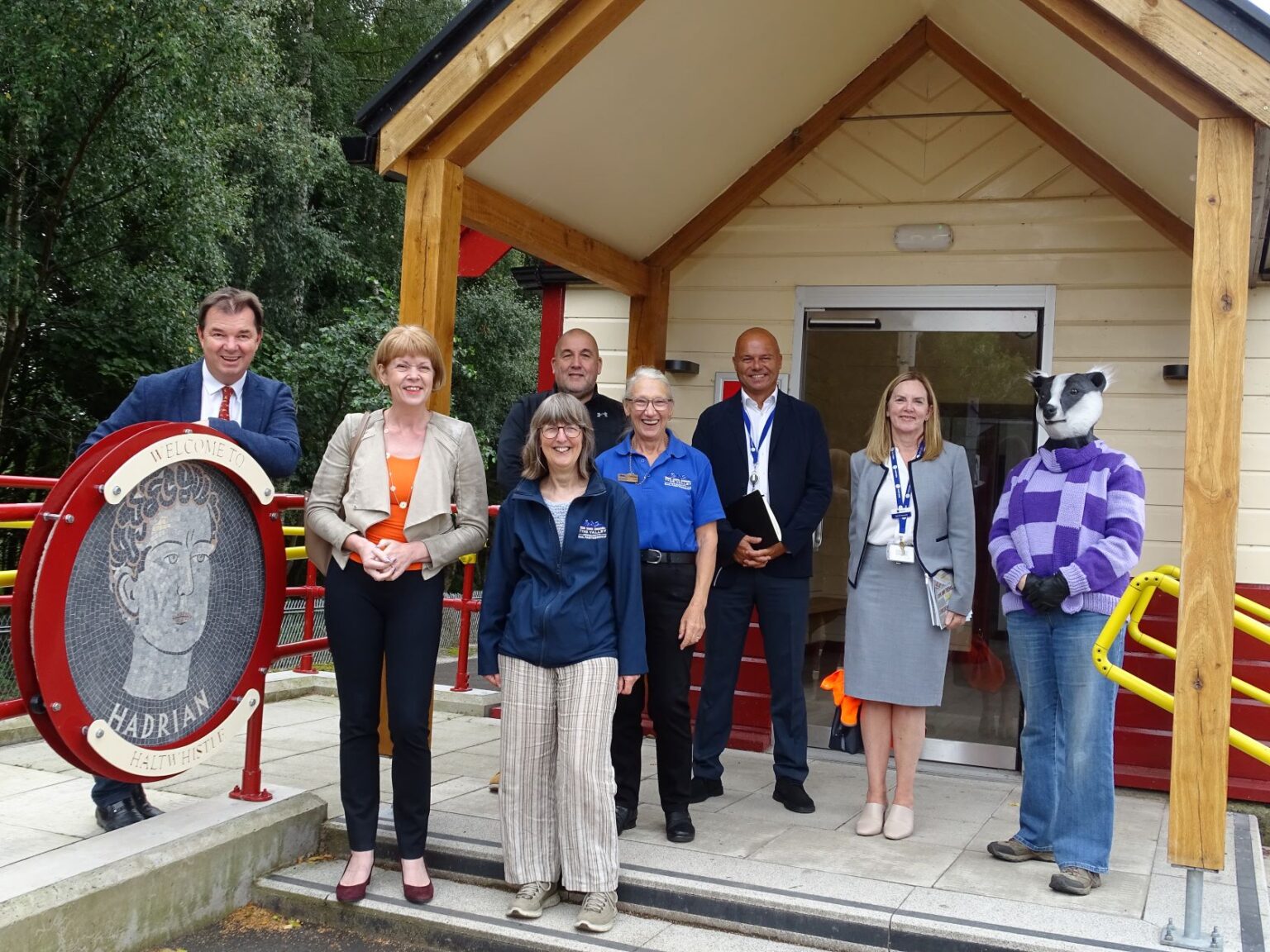 Tyne Valley CRP welcomes Rail Minister to Haltwhistle Station ...