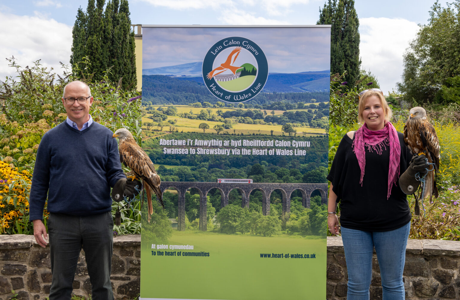 Heart of Wales Line launch new logo - Community Rail Network