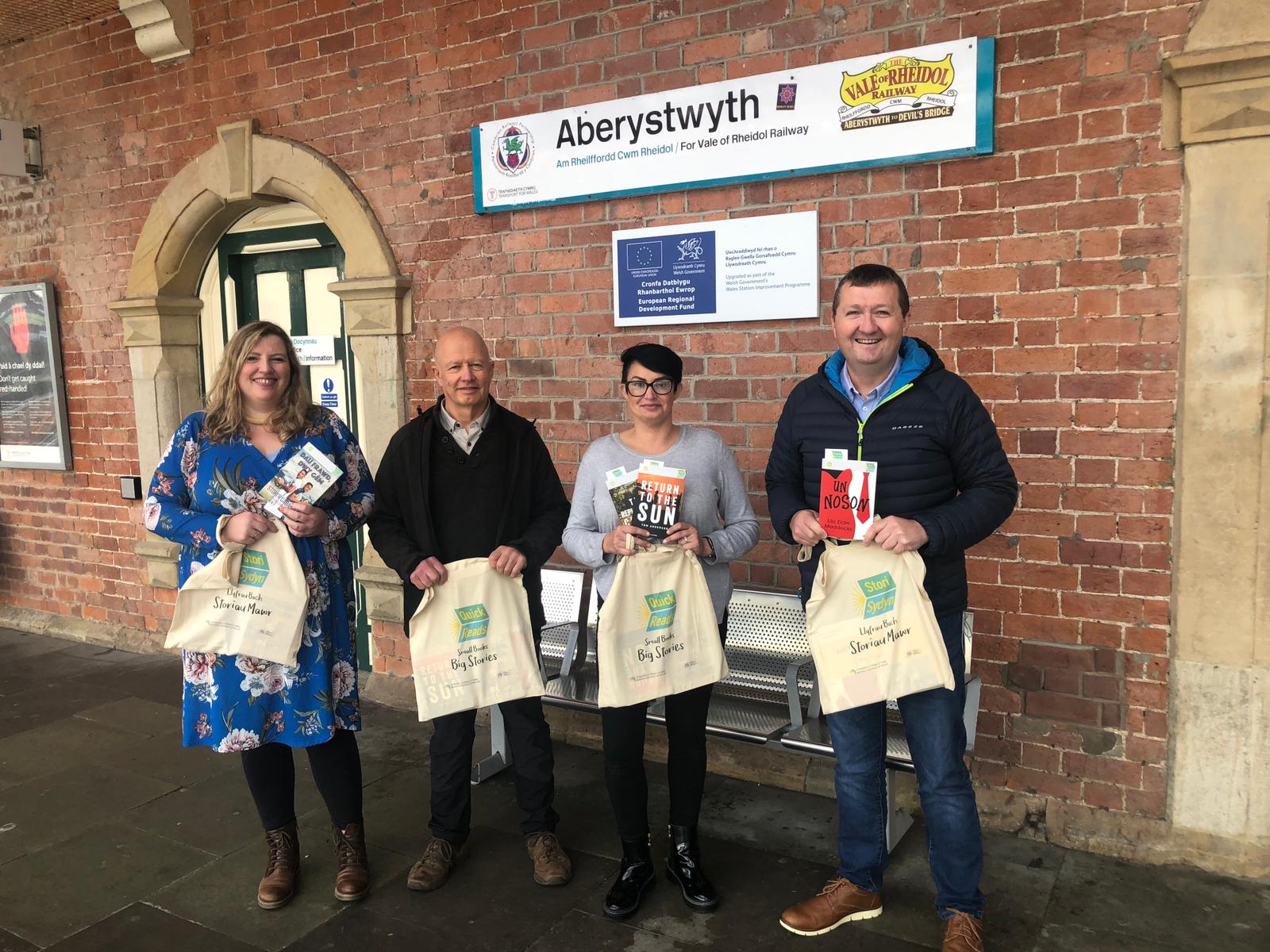 Free book scheme launched for passengers on the Cambrian Line ...