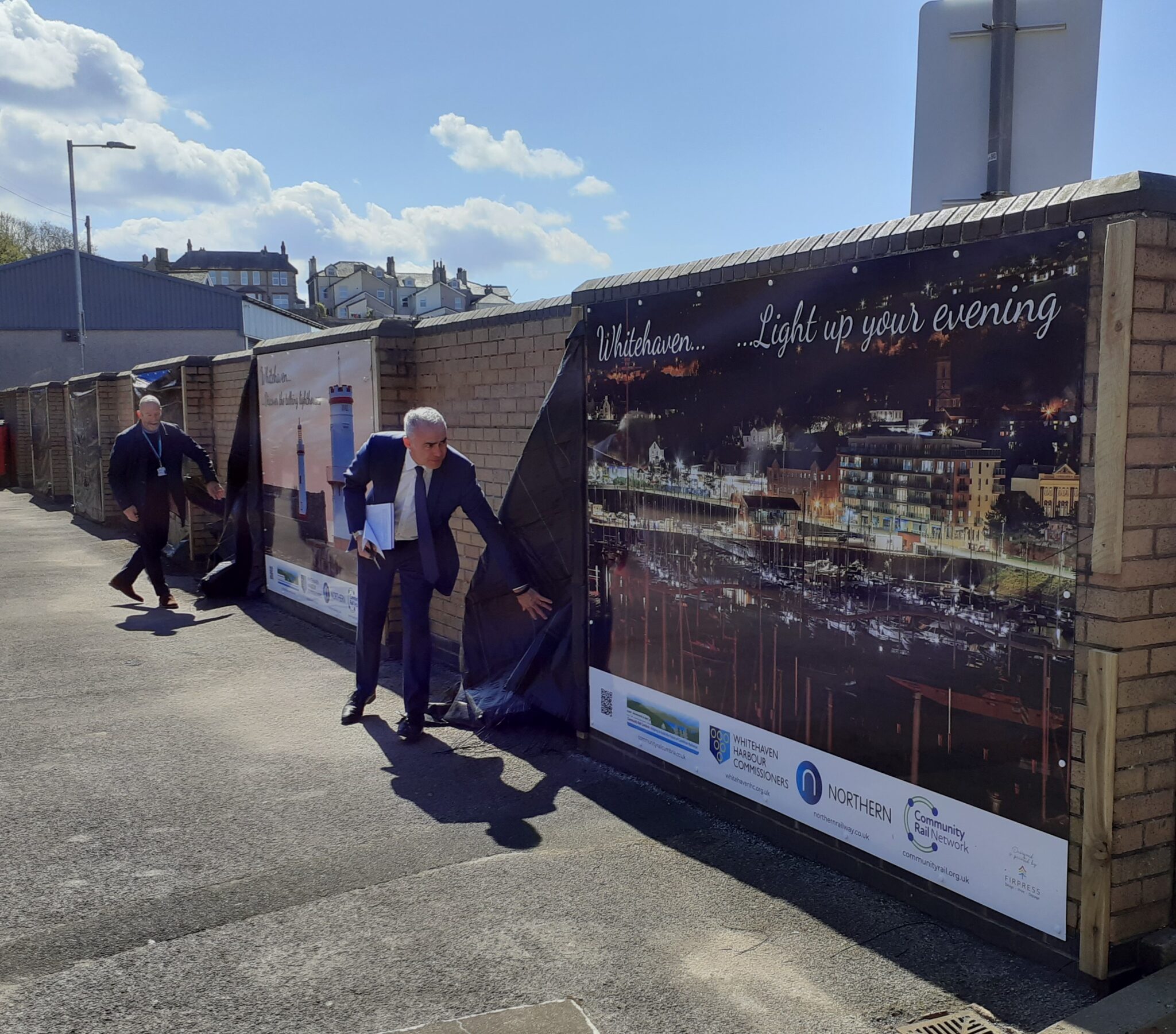 Station display highlights Whitehaven's tourism offer - Community Rail ...