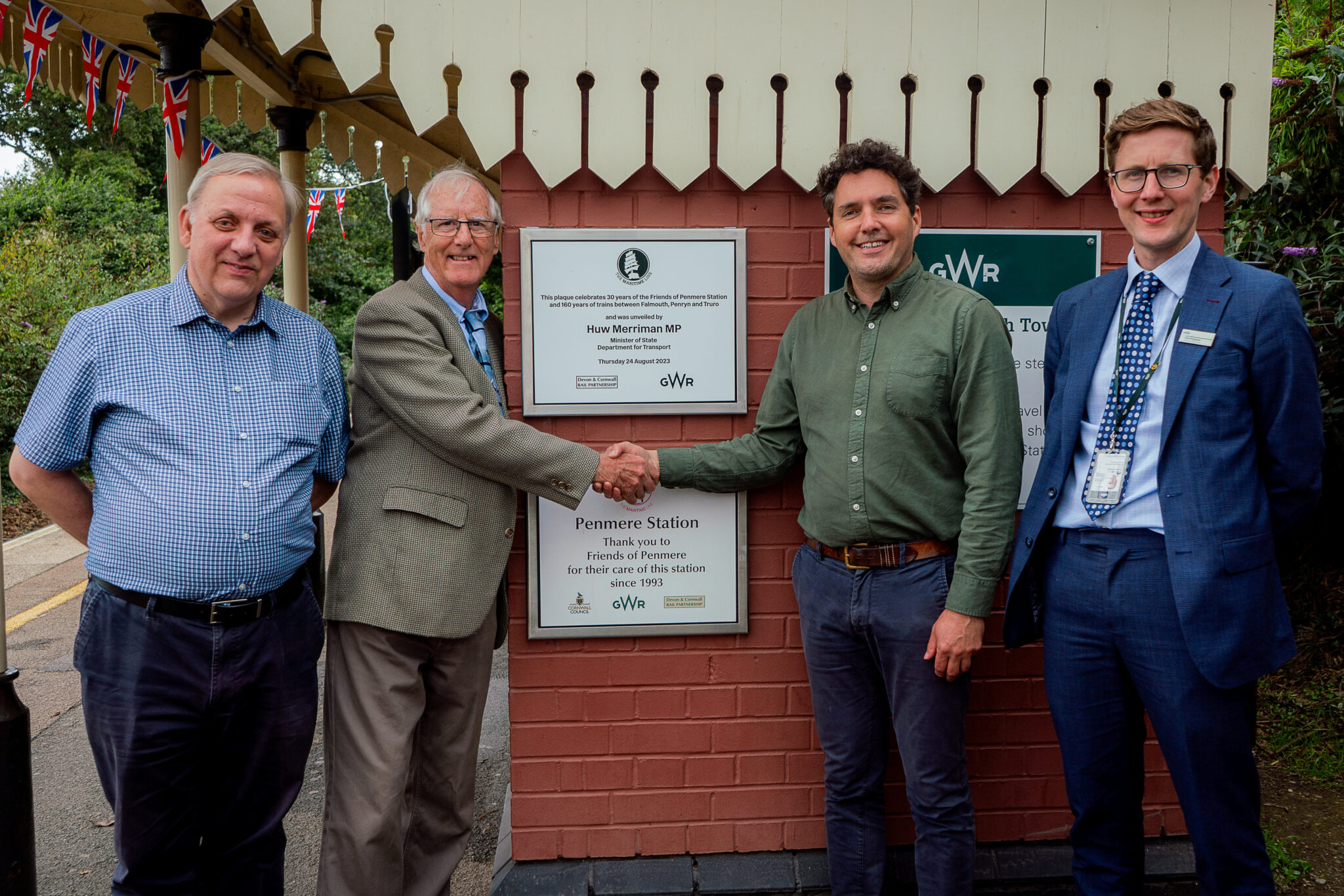 Rail Minister joins celebrations for 30 years of the Friends of Penmere ...