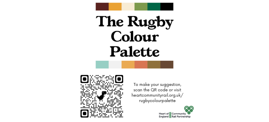 Connecting town and station through colour with Heart of England CRP ...