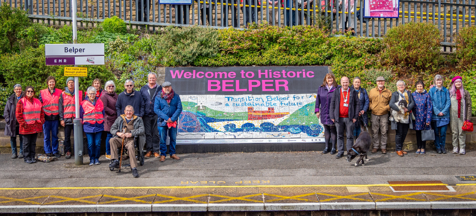 Community gets on board with Belper Station artwork - Community Rail ...