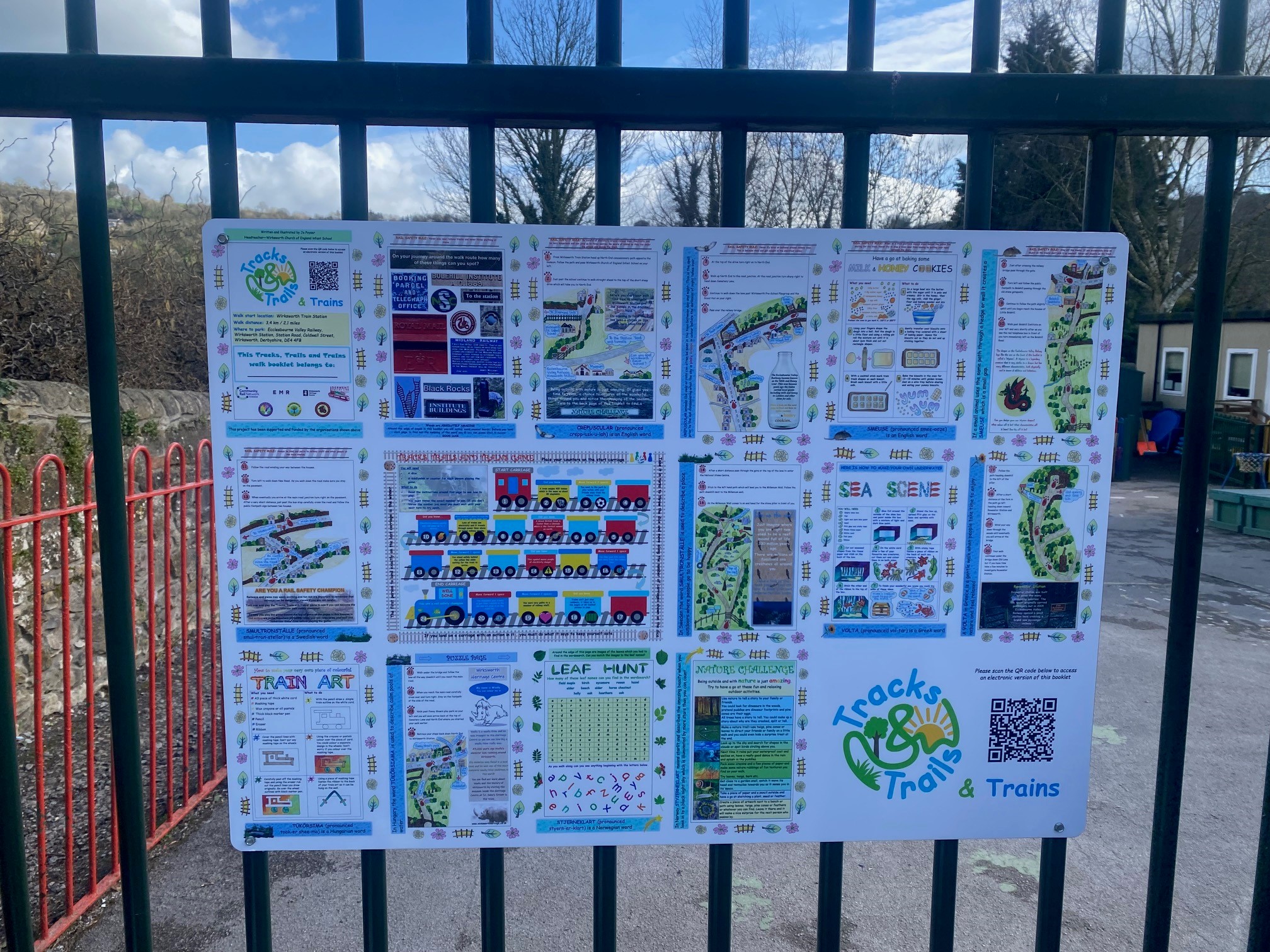 Schoolchildren discover Tracks, Trails and Trains - Community Rail Network