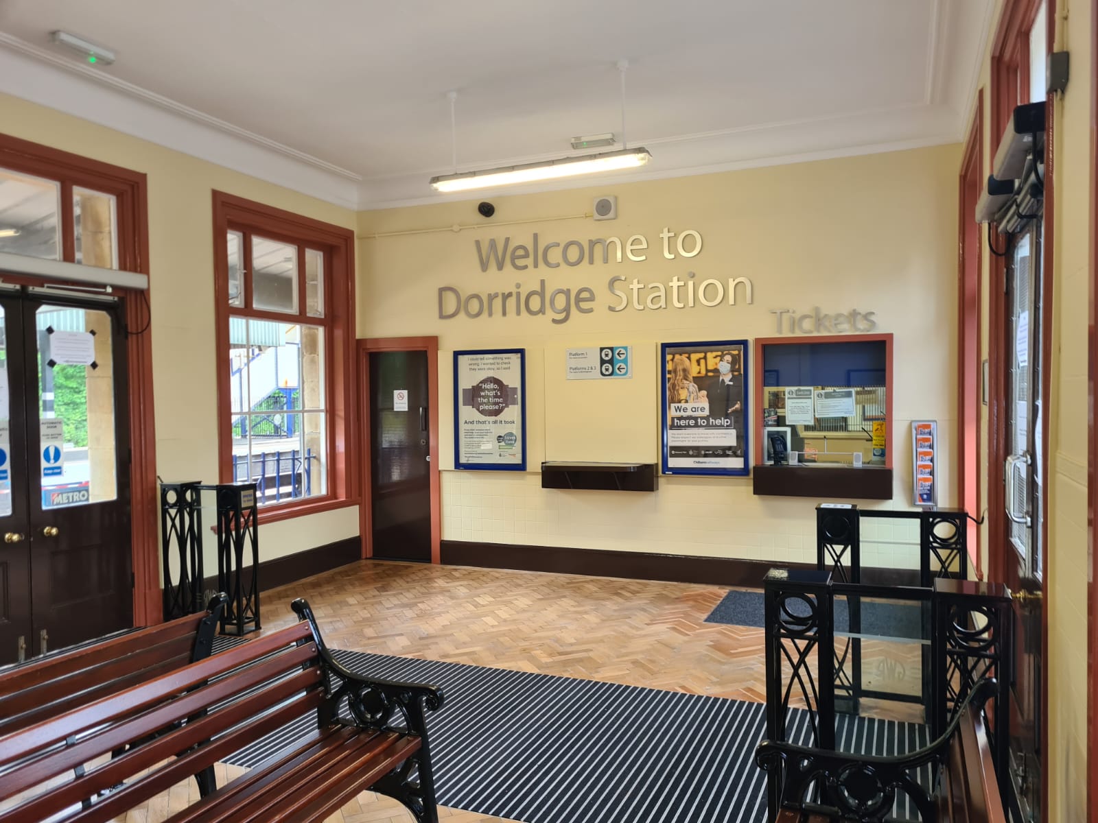 Chiltern Railways unveils community-led refresh of Dorridge Station ...