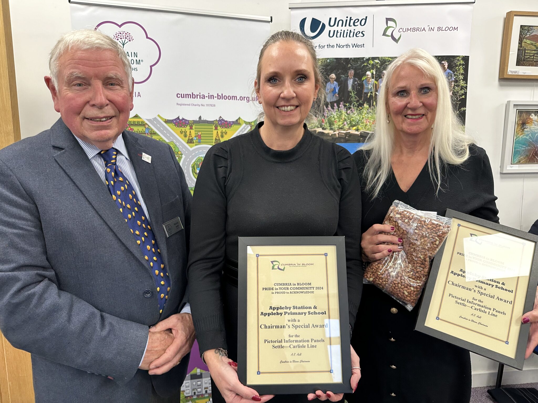 Award success blooms for stations along the Settle to Carlisle line ...