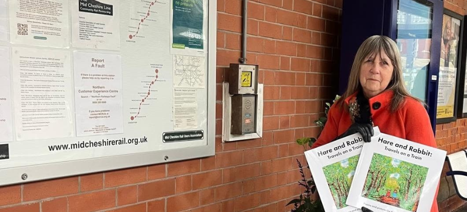 Illustrated poetry book guides young readers on Mid Cheshire Line ...