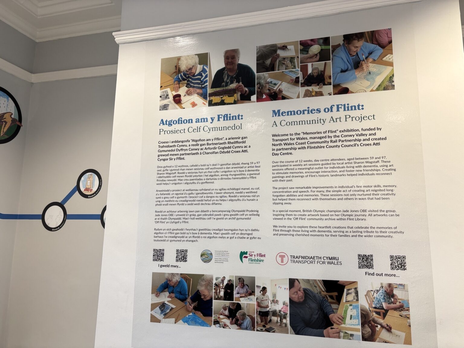 Conwy Valley community celebrates 'Memories of Flint' with art project ...