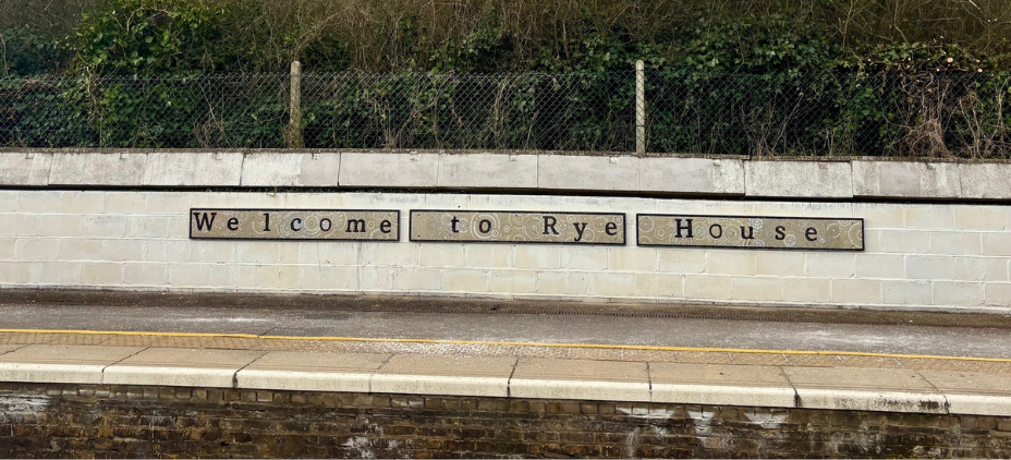 Carers group creates mosaic artwork for Rye House Station - Community ...
