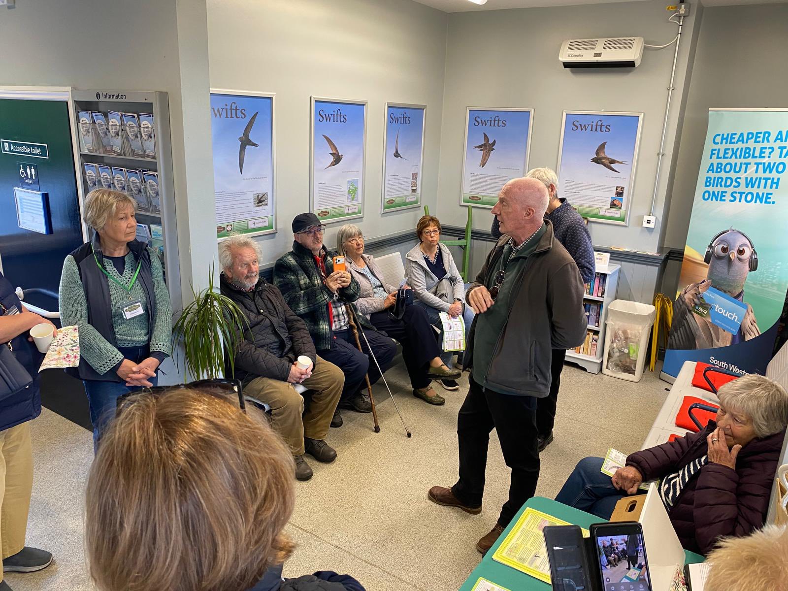 Latest pop-up exhibition takes flight at New Milton Station - Community ...