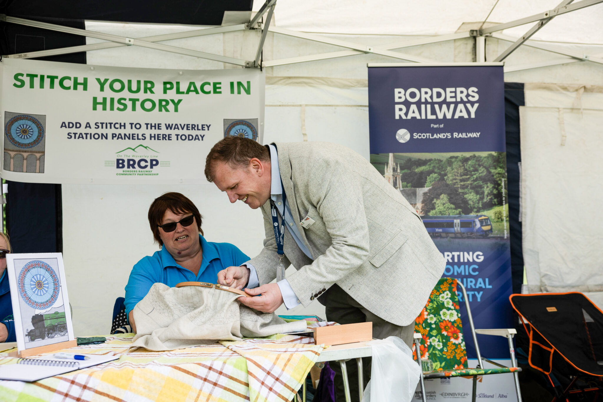 Football festival caps off Borders Railway tenth year celebrations ...